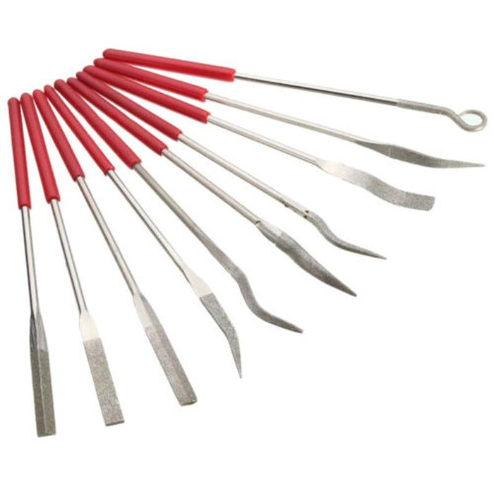 10pcs Diamond Riffler File — Dynagem